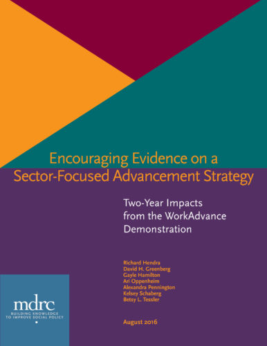 WorkAdvance Model - Towards Employment