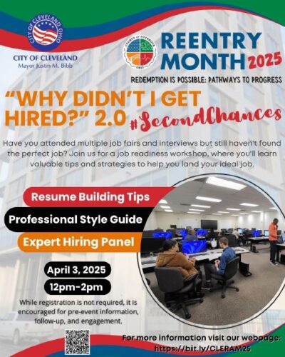 Reentry Awareness Month 2025 - Towards Employment